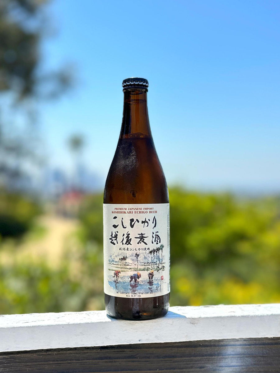 Koshihikari Echigo Rice Beer - 500ml – shop-silverlakewine